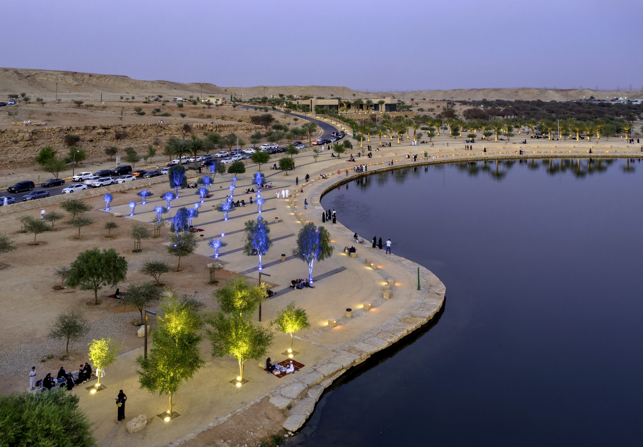 Lakes (Al Buhirat) Park Project - Royal Commission for Riyadh City
