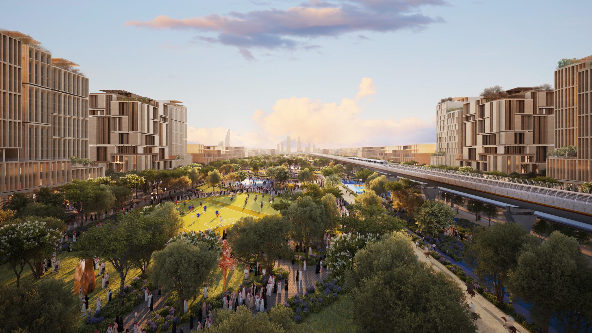 Sports Boulevard - Royal Commission for Riyadh City