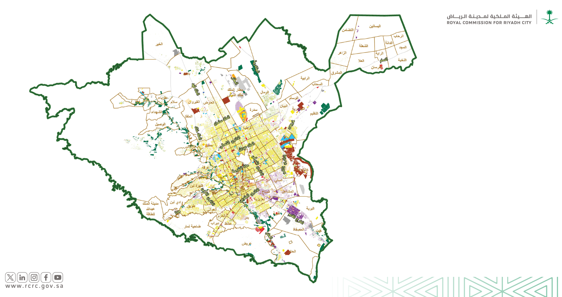 RCRC Launches Comprehensive Survey of Land and Building Usage in Riyadh ...